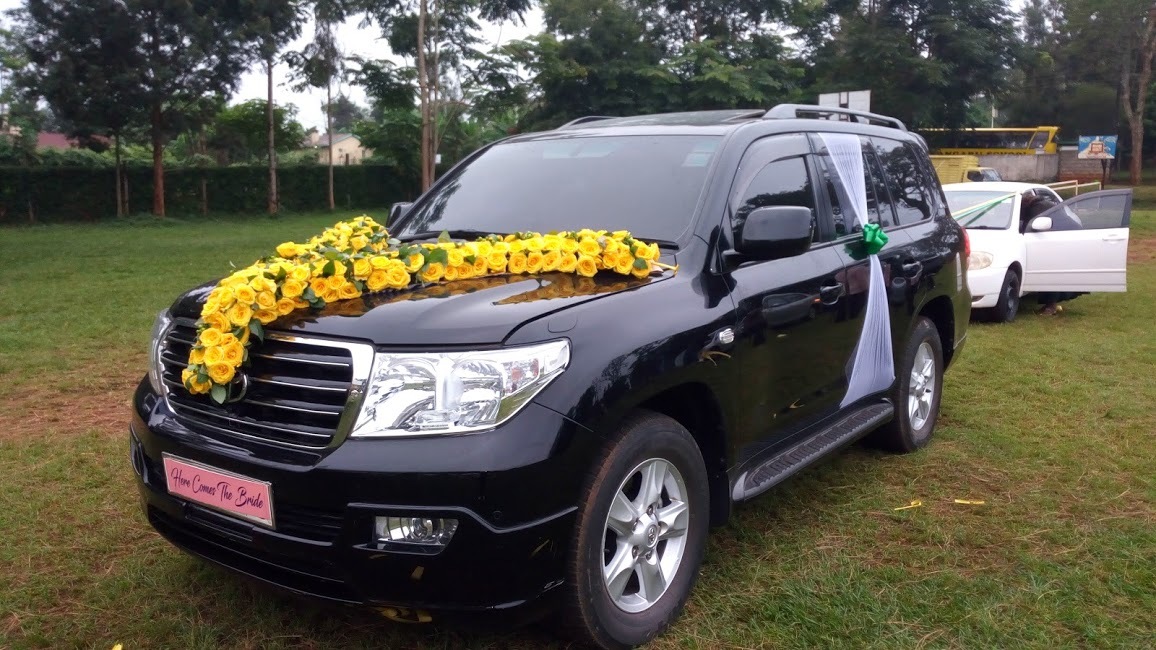 Land Cruiser Wedding The Wedding Car Decorators J.K. Florists